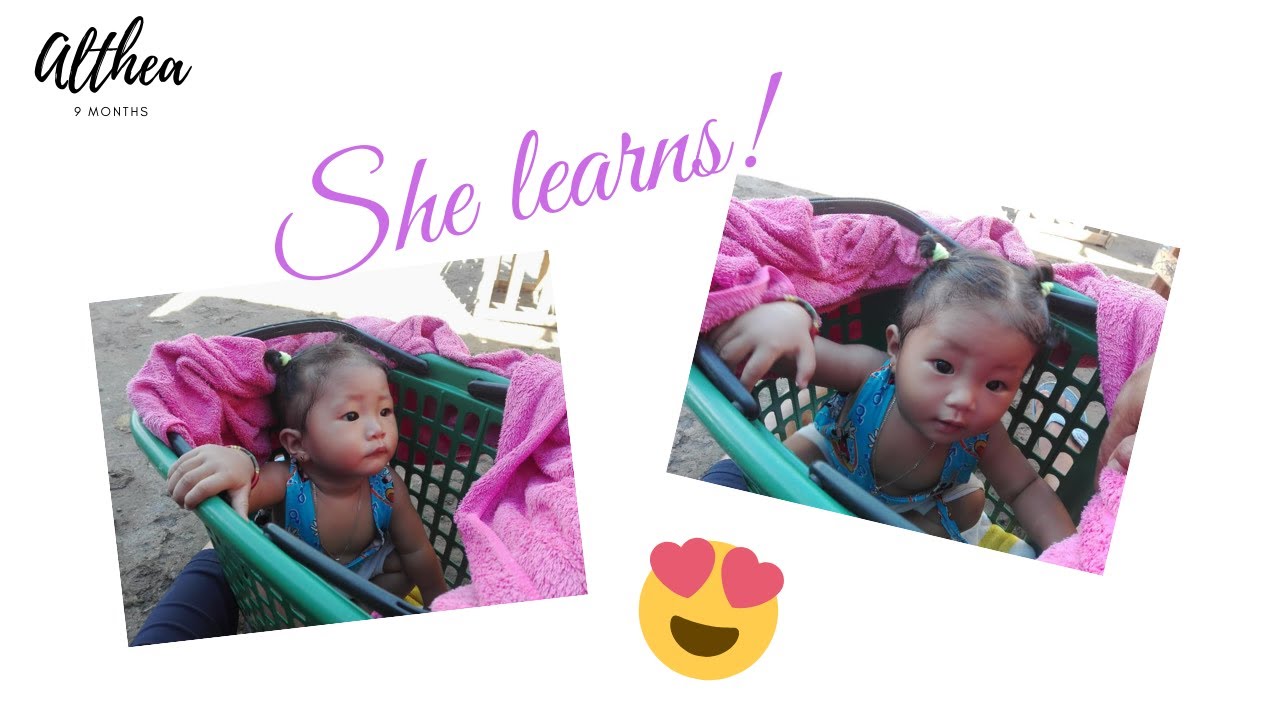 Baby Althea / Learns How to Close Open her Hand - YouTube