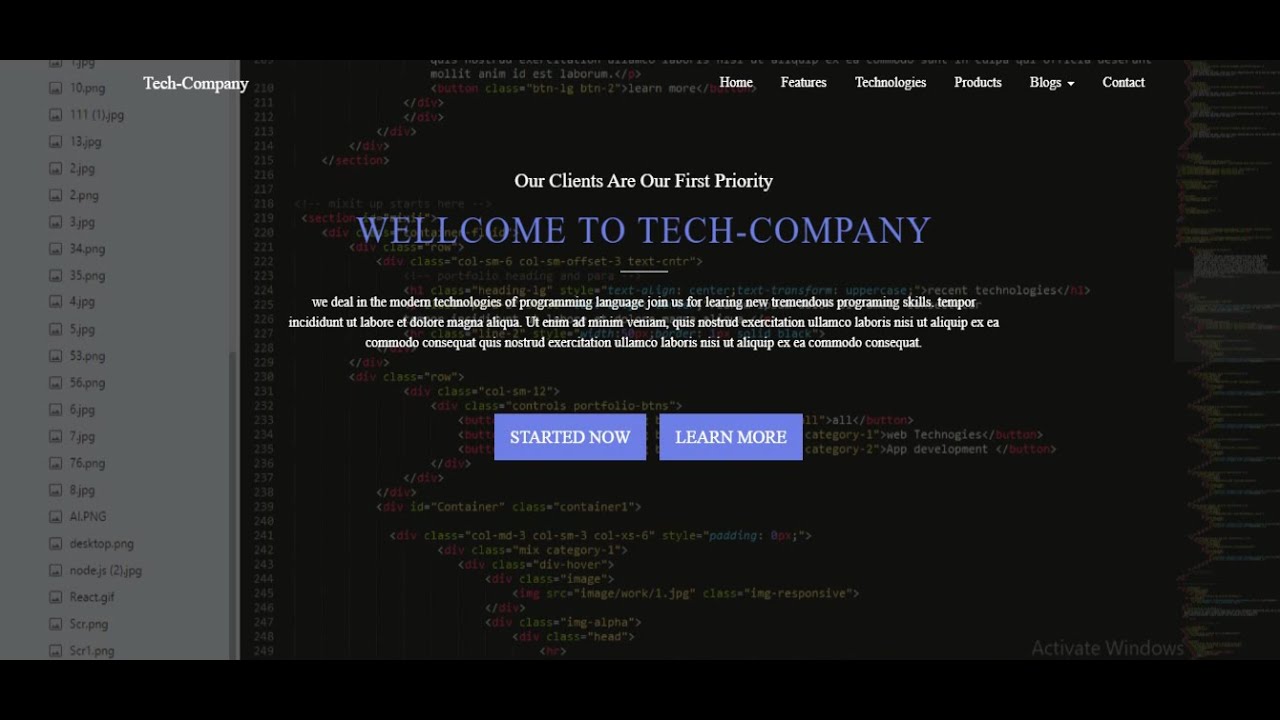 How To Make Website Using Html Css Start To End Step By Step Tutorial Proprogrammer Youtube 6658