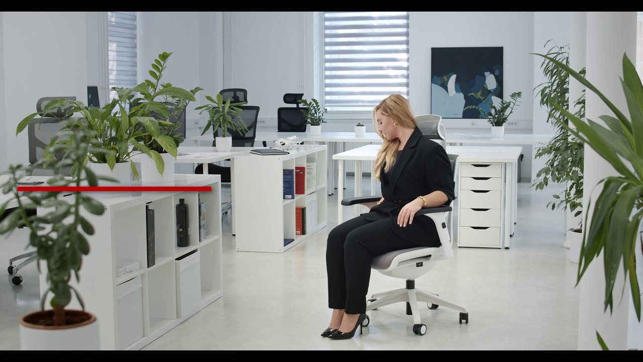 Pisarniški stoli Ergovision Vision - YouTube