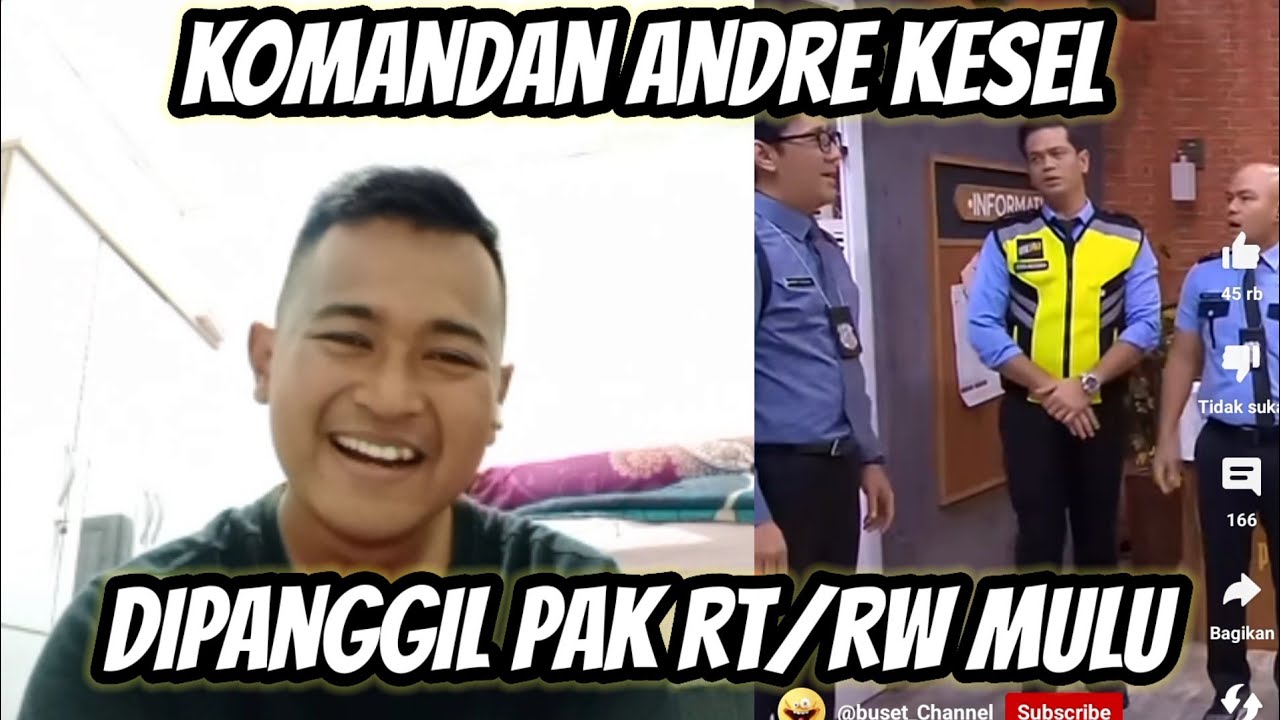 Reaction Komandan andre kesel sama ayu tingting | lapor pak trans7 - YouTube