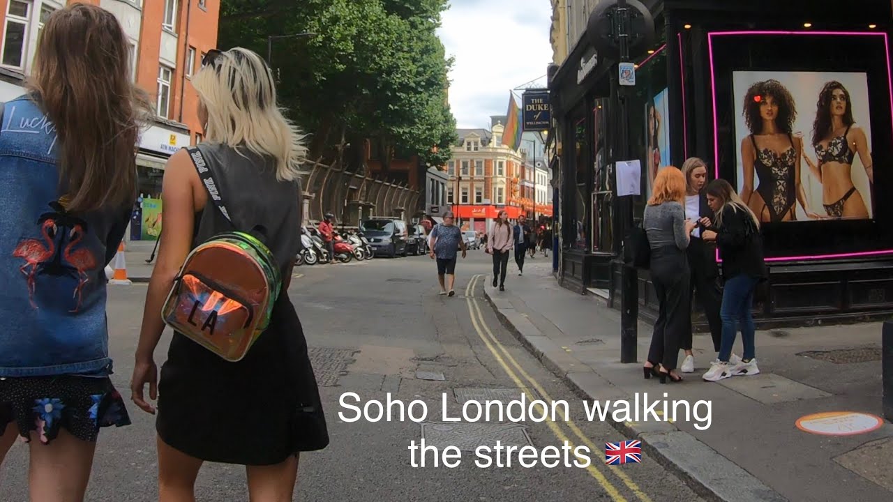 London England 🇬🇧 walking the streets soho - YouTube