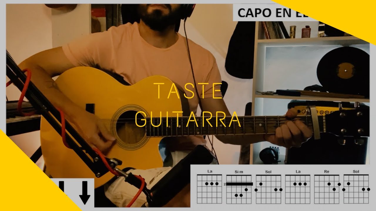GUITARRA | Taste - Sabrina Carpenter ( cover/tutorial) Martin Lopez ...