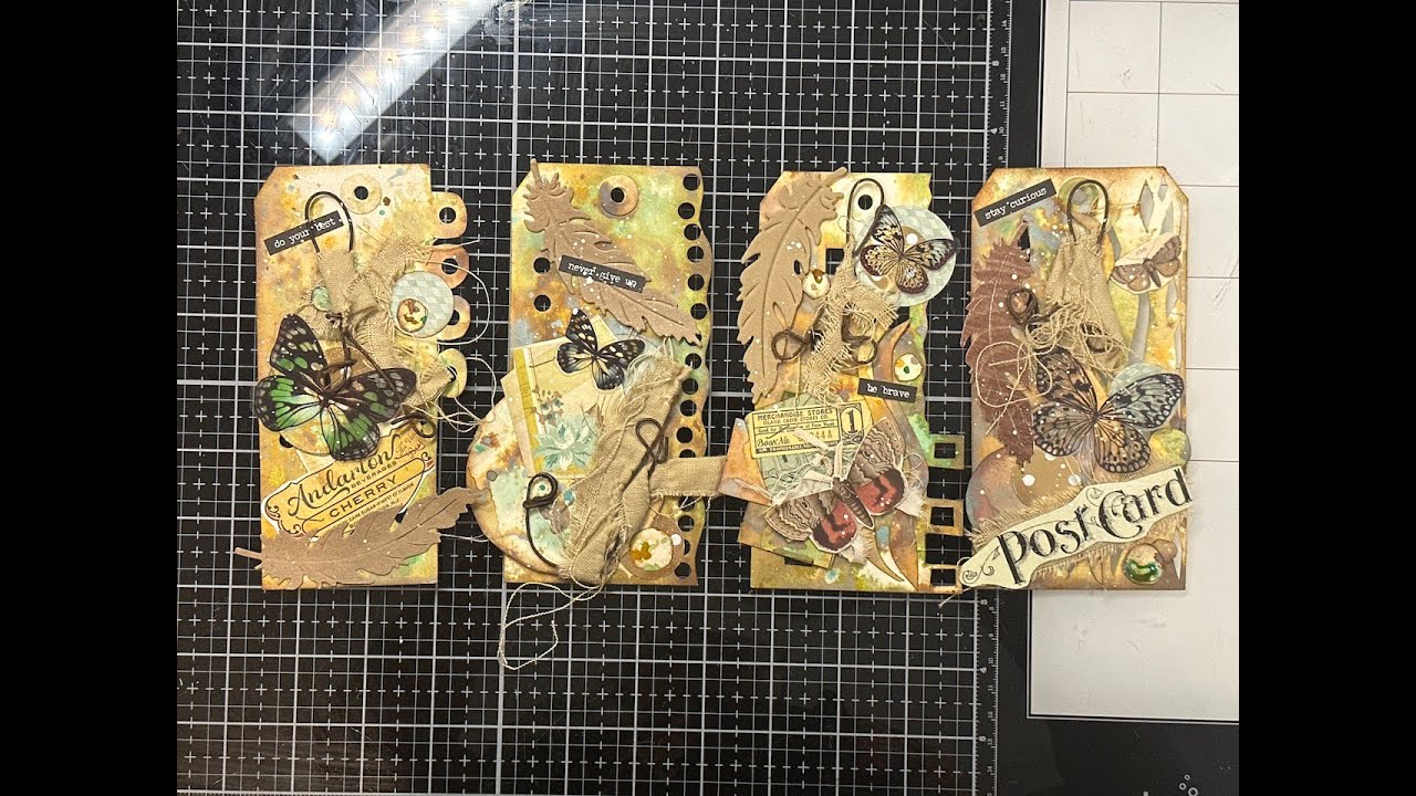 Rusty Cut-Out Tags - YouTube