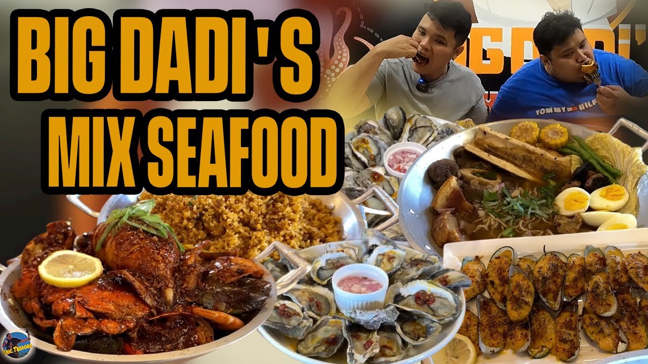 UNLI SEAFOOD CRABS, SQUID, TAHONG AT SHRIMP NG BIG DADI'S W ...