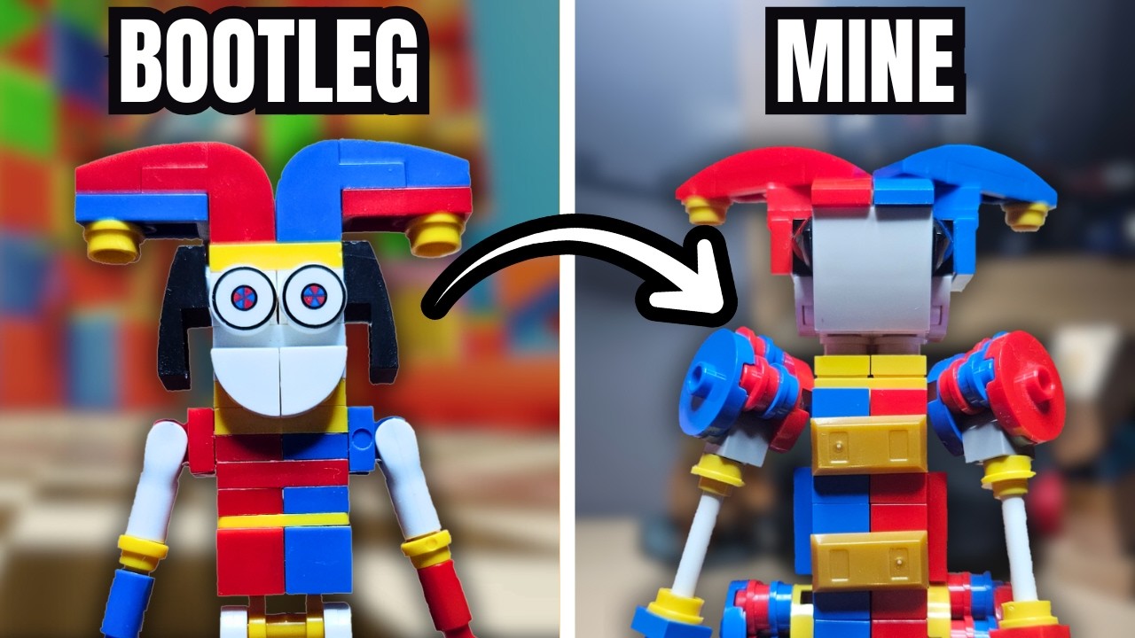Fixing Bootleg the Amazing Digital Circus Lego Sets - YouTube