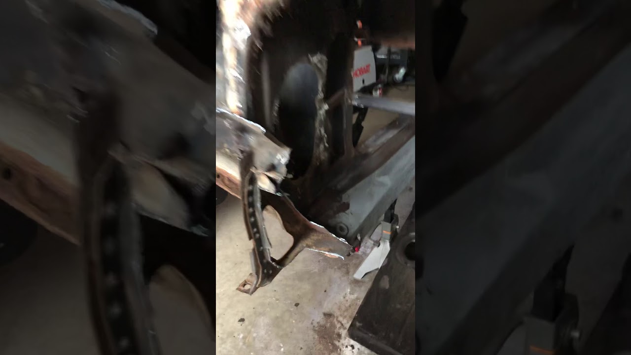 1967 Camaro Convertible hidden VIN and firewall replacement - YouTube