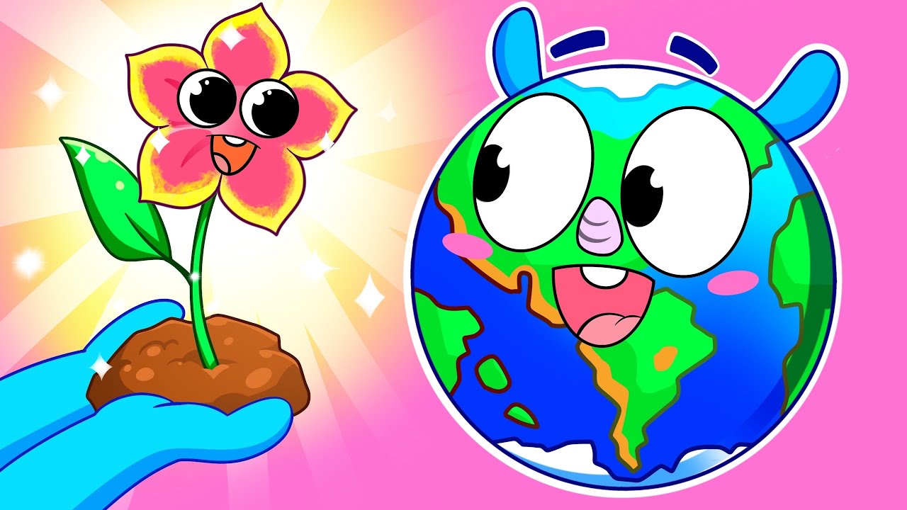 Save The Earth 🌎 | Funniest Cartoon For Kids By 4 Friends 😻 - YouTube