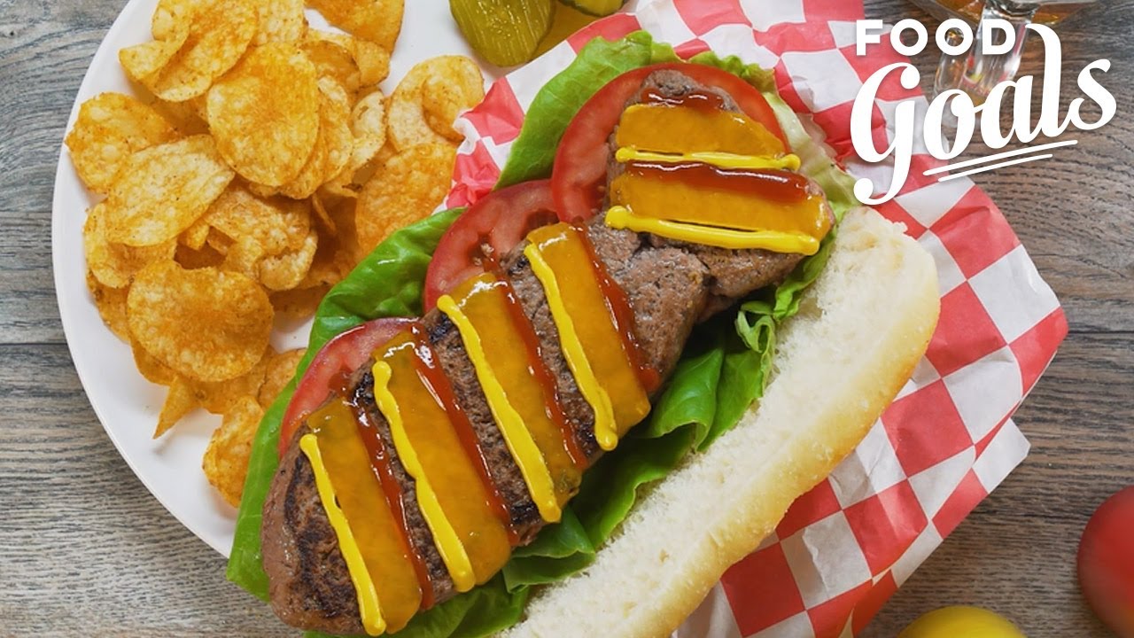 How to Make Dad a Father's Day Burger Tie | Food Network - YouTube