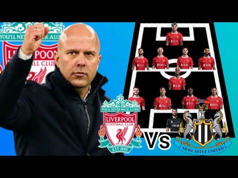 "EPL Title is Ours" 🔥~ Liverpool vs Newcastle Potential 4-1-4-1 Line up in the EPL Matchweek 27 ...