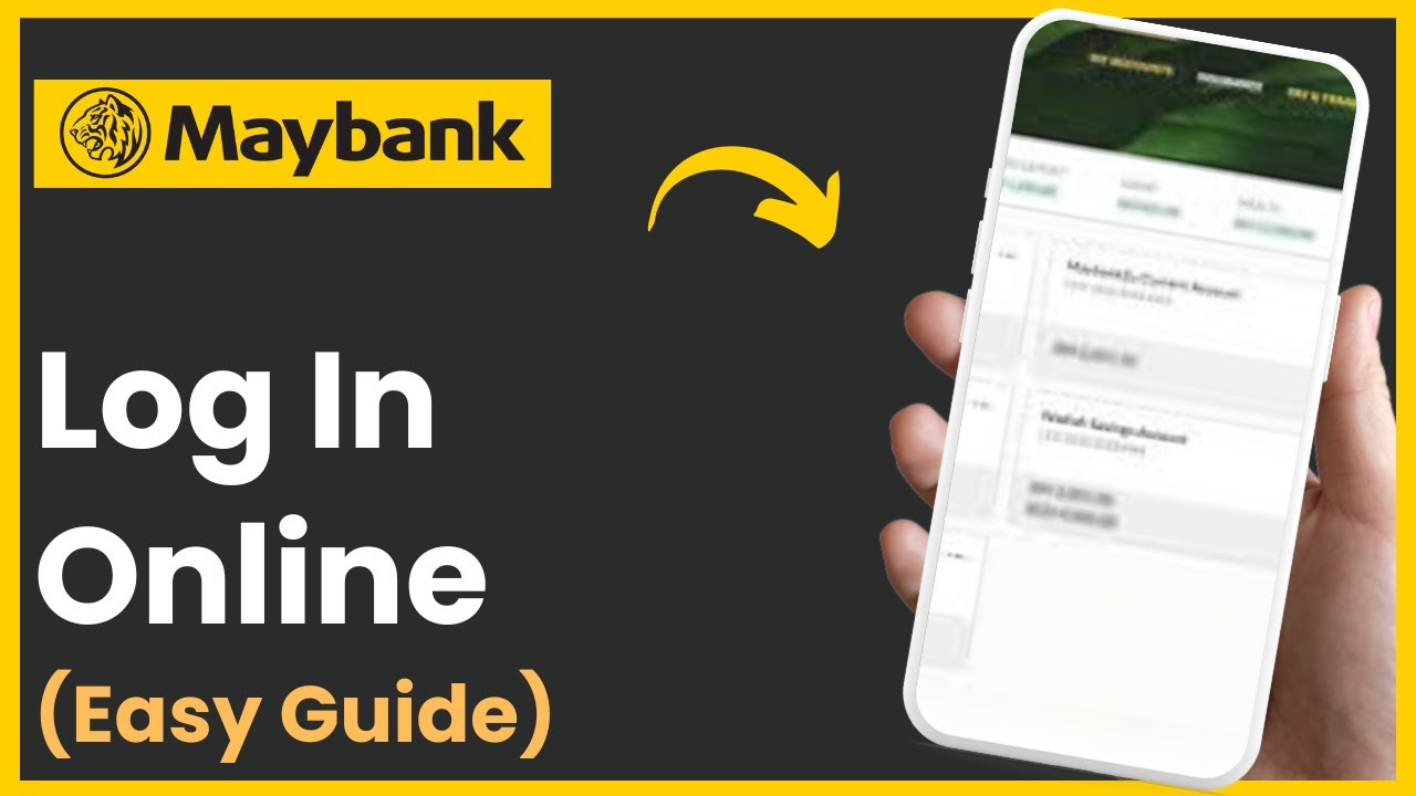 How to Log In Maybank Online Banking - YouTube
