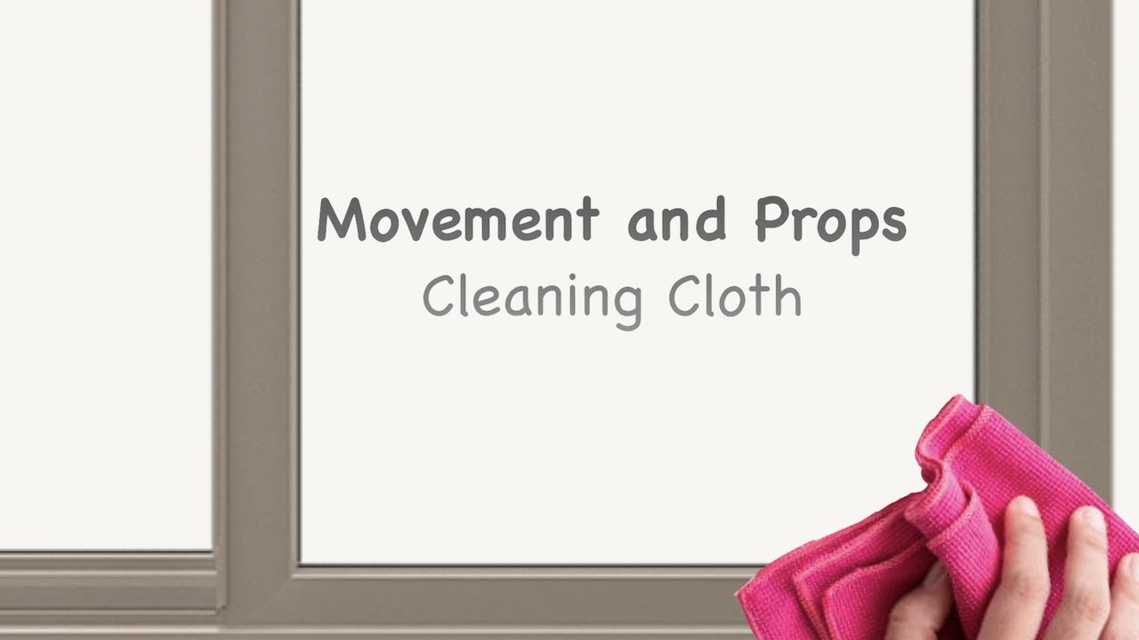 Movement and Props: Cleaning Cloth (Music and Movement Activity) - YouTube