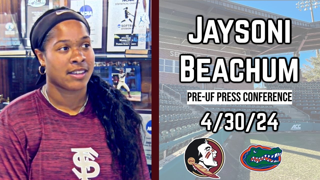 Florida State Sports | Jaysoni Beachum talks FSU Softball, freshman ...