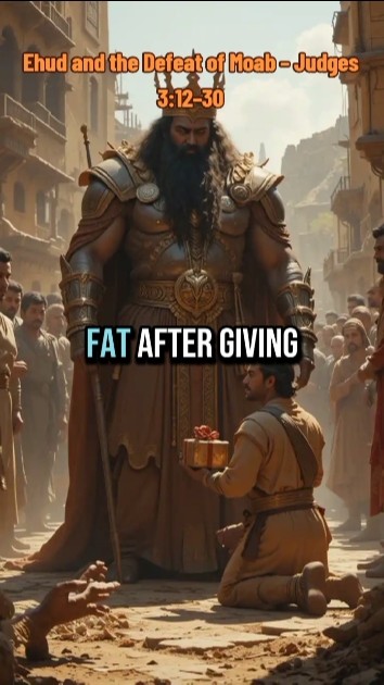 Ehud and the Defeat of Moab – Judges 3:12–30. Bible stories wisdom. # ...