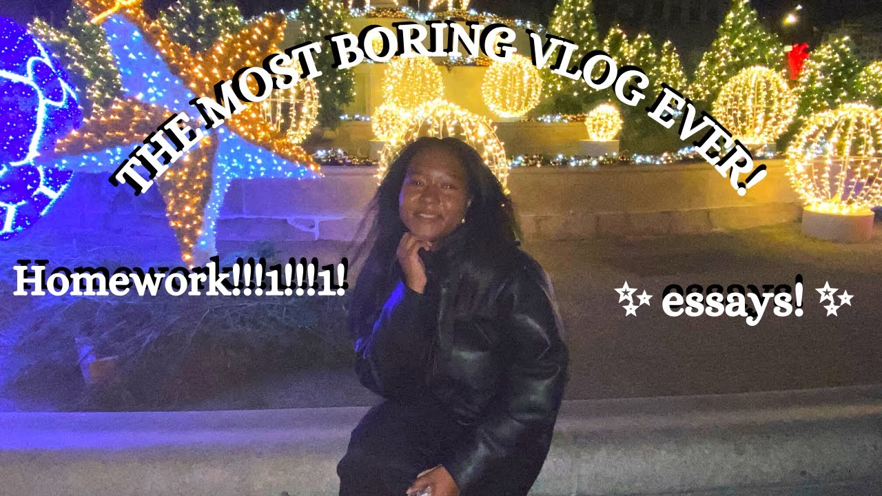 *the most boring vlog ever* | Monday - 11/30 & Tues - 12/01 vlogmas day ...