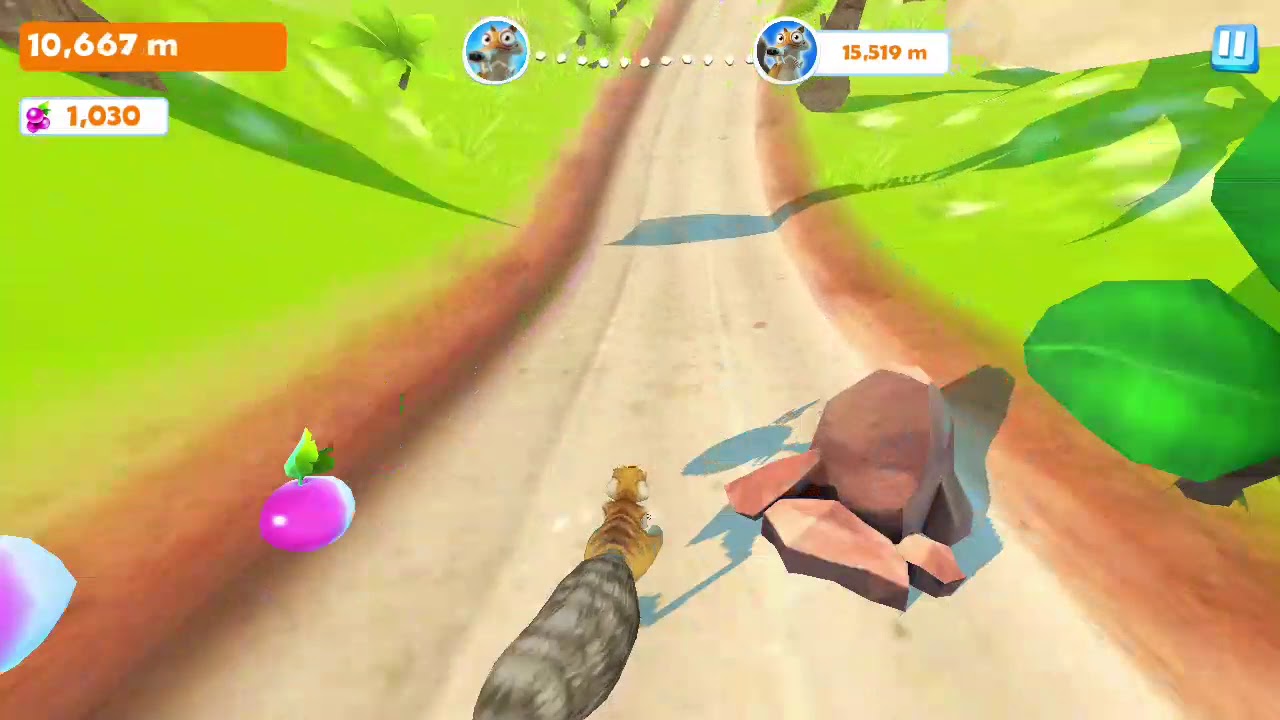 Ice age adventures new high score on scrat-atlanche - YouTube