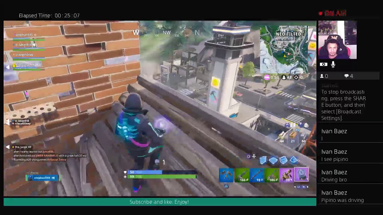 Fortnite battle royalty squad - YouTube