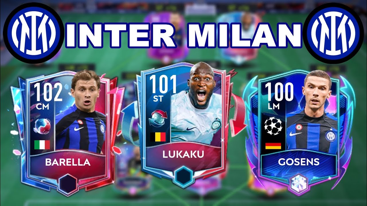 EPIC INTER MILAN SQUAD BUILDER IN FIFA MOBILE 22 - YouTube