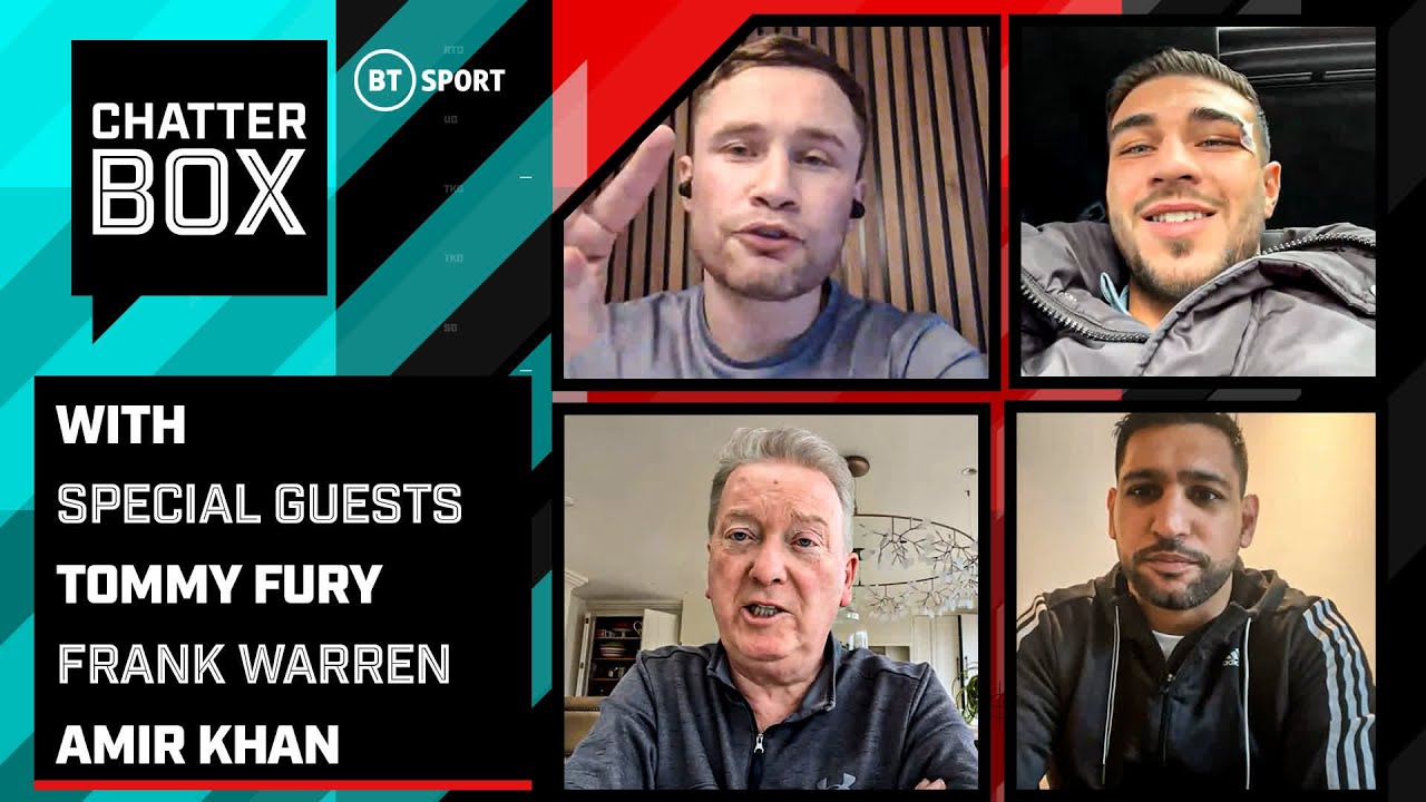 ChatterBox 🥊 Exclusives with Tommy Fury, Frank Warren, and Amir Khan ...