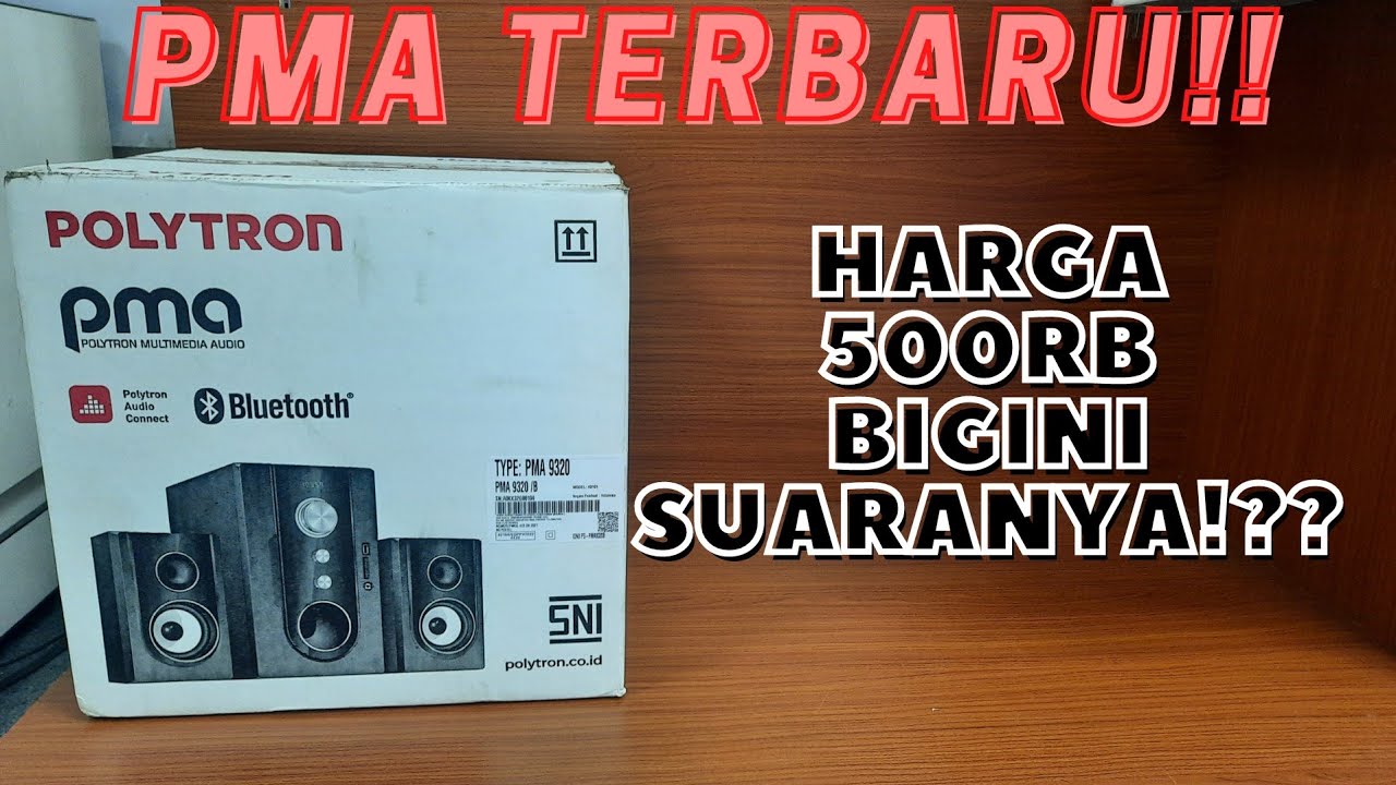 BARU!!PMA 9320 POLYRON SPEAKER!! - YouTube