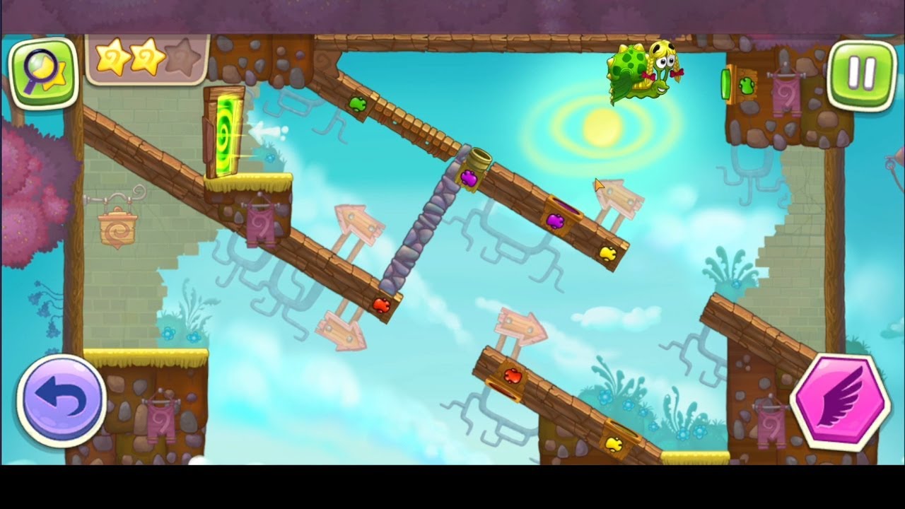Snail Bob 3 Snail dragon flies at the level of the bee in the jar - YouTube