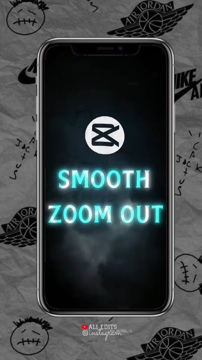 Capcut Tutorial/smooth zoom out Tutorial #edit #editing #preset #shorts - YouTube