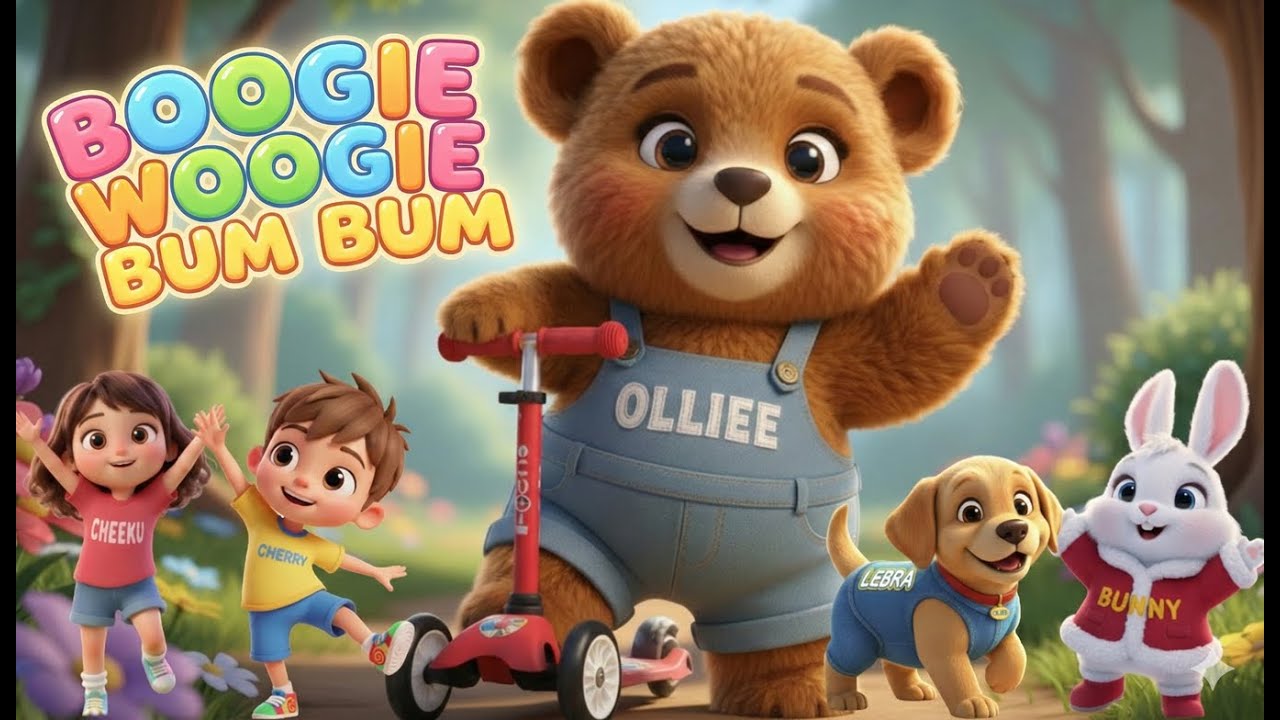 Boogie Woogie Bum Bum - Dance Song for Kids | Cutest Kids Action Song ...