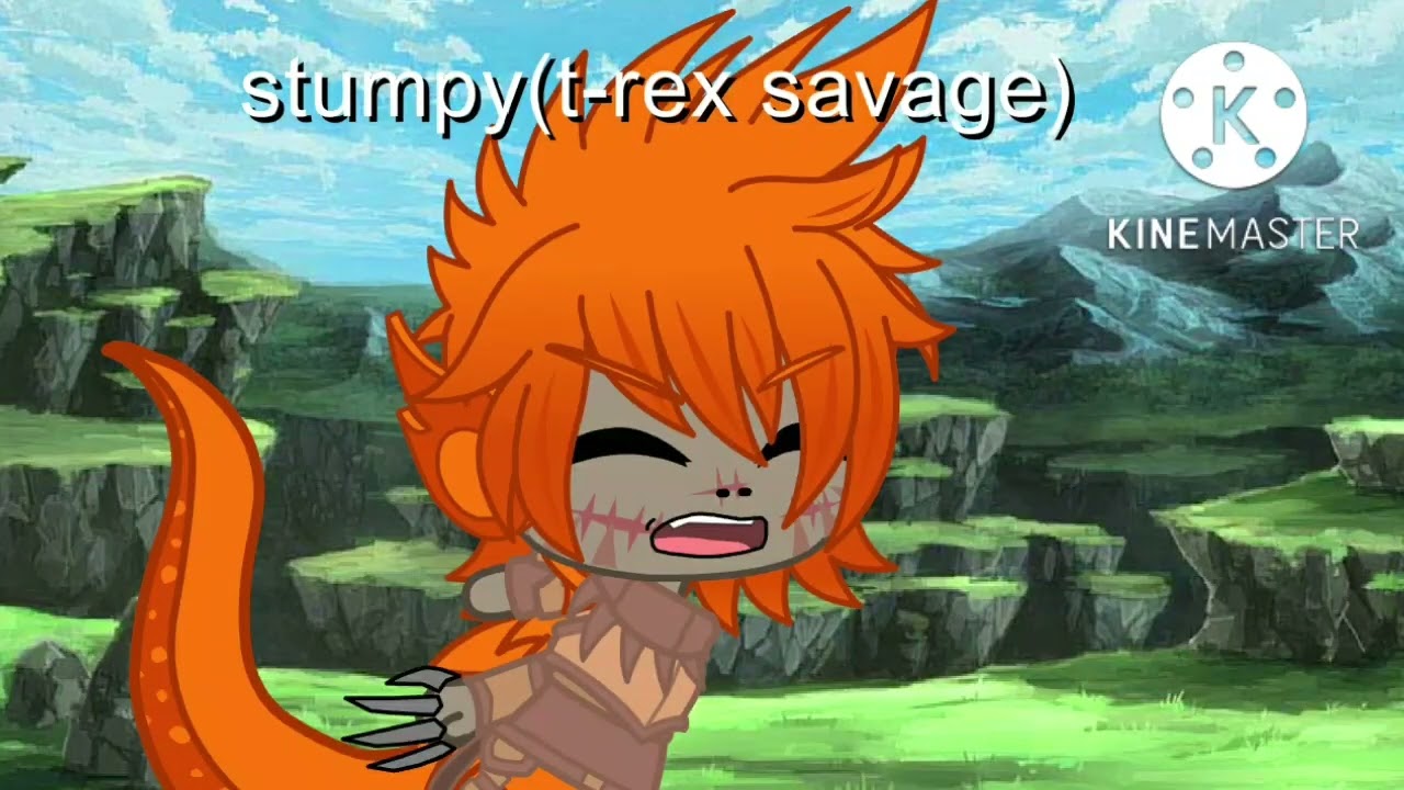 zeb giganotosaurus vs stumpy the savage t-rex - YouTube