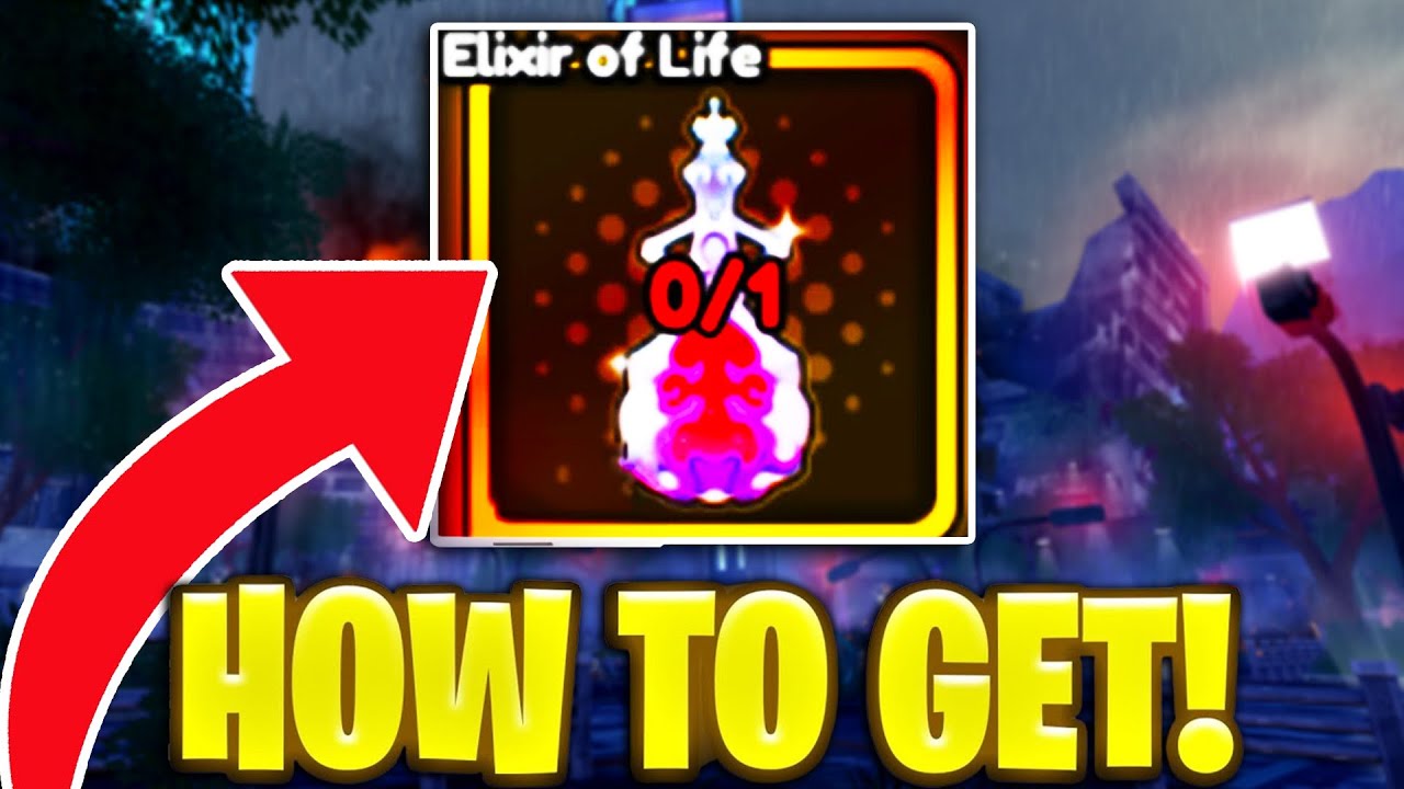 How To GET ELIXIR OF LIFE SHOWCASE In ANIME VANGUARDS UPDATE 4.5 ...