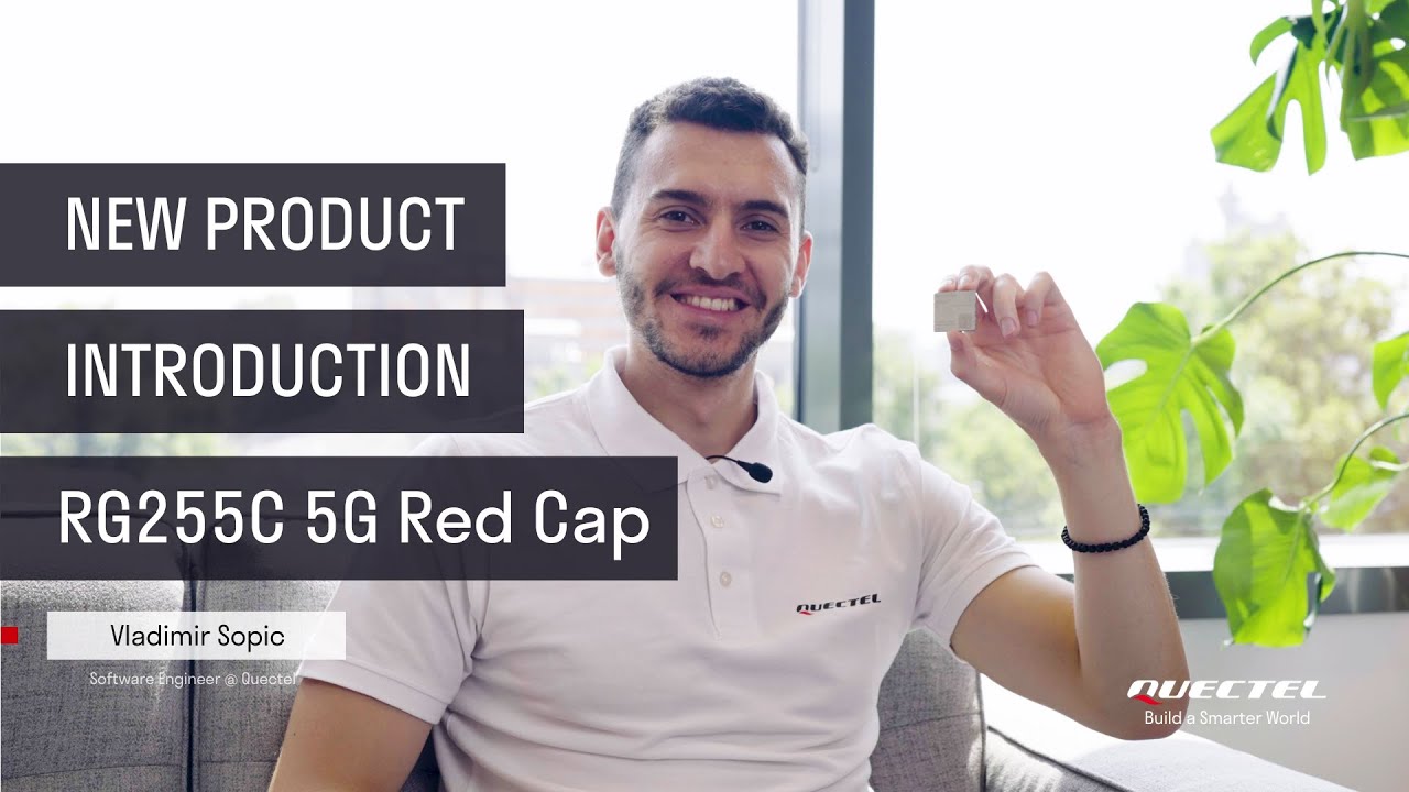 New product introduction: RG255C 5G RedCap module - YouTube