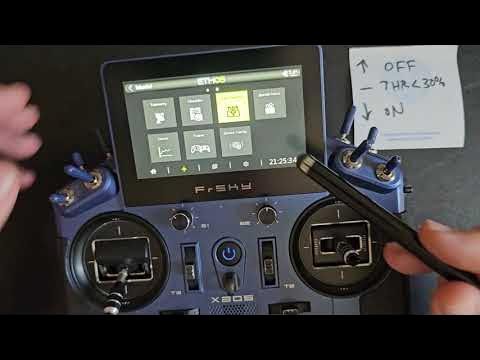 FrSky ETHOS Programming Nitro Glow Switch for Throttle Low Condition User Request - YouTube