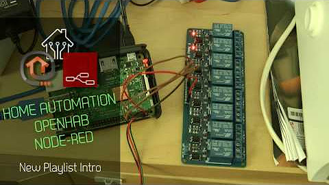 Home Automation, Node Red, OpenHAB - YouTube