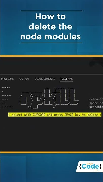 How To Delete Node Modules? | Delete Node Modules In Express JS ...