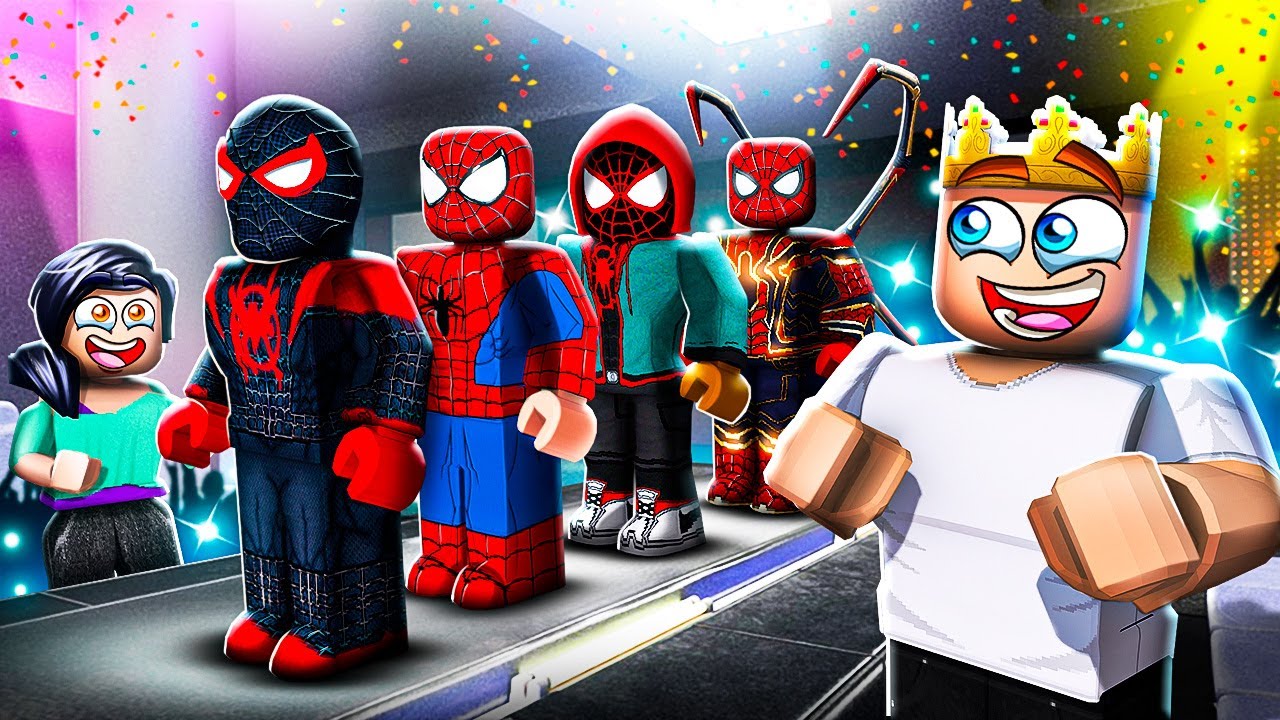 Roblox Spiderman Fashion Show - YouTube