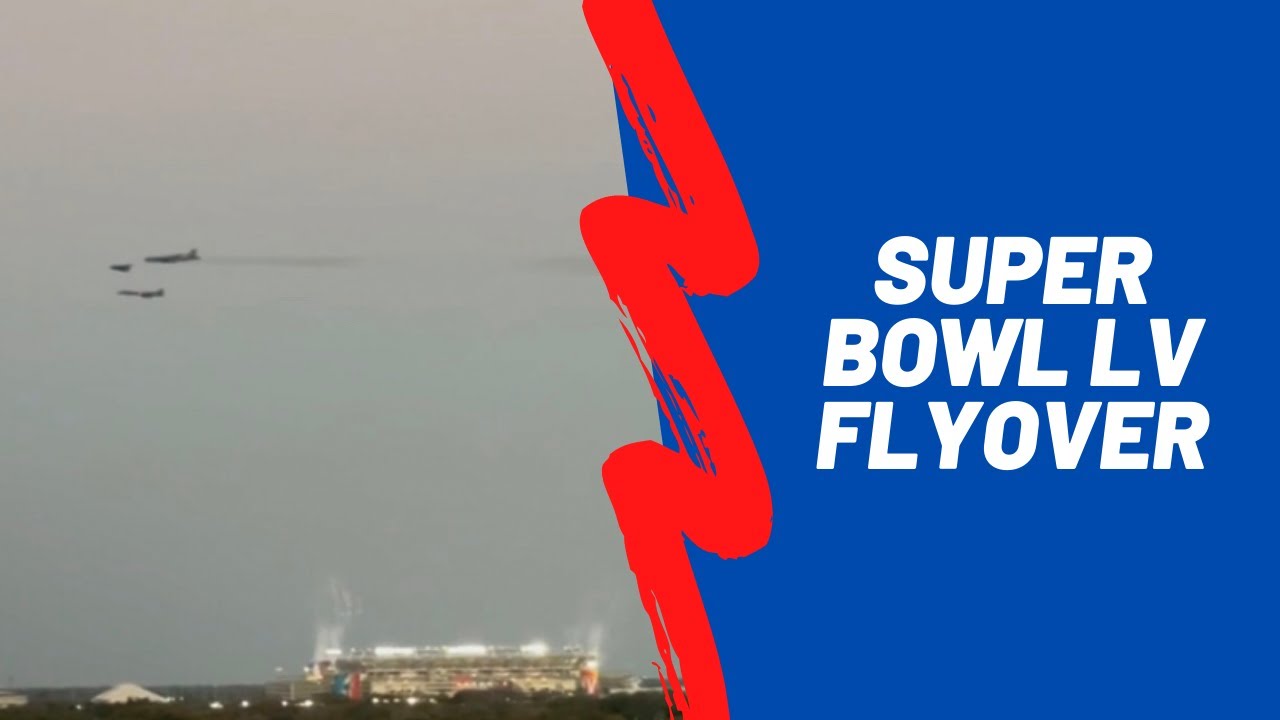 Super Bowl LV 2021 Flyover - YouTube