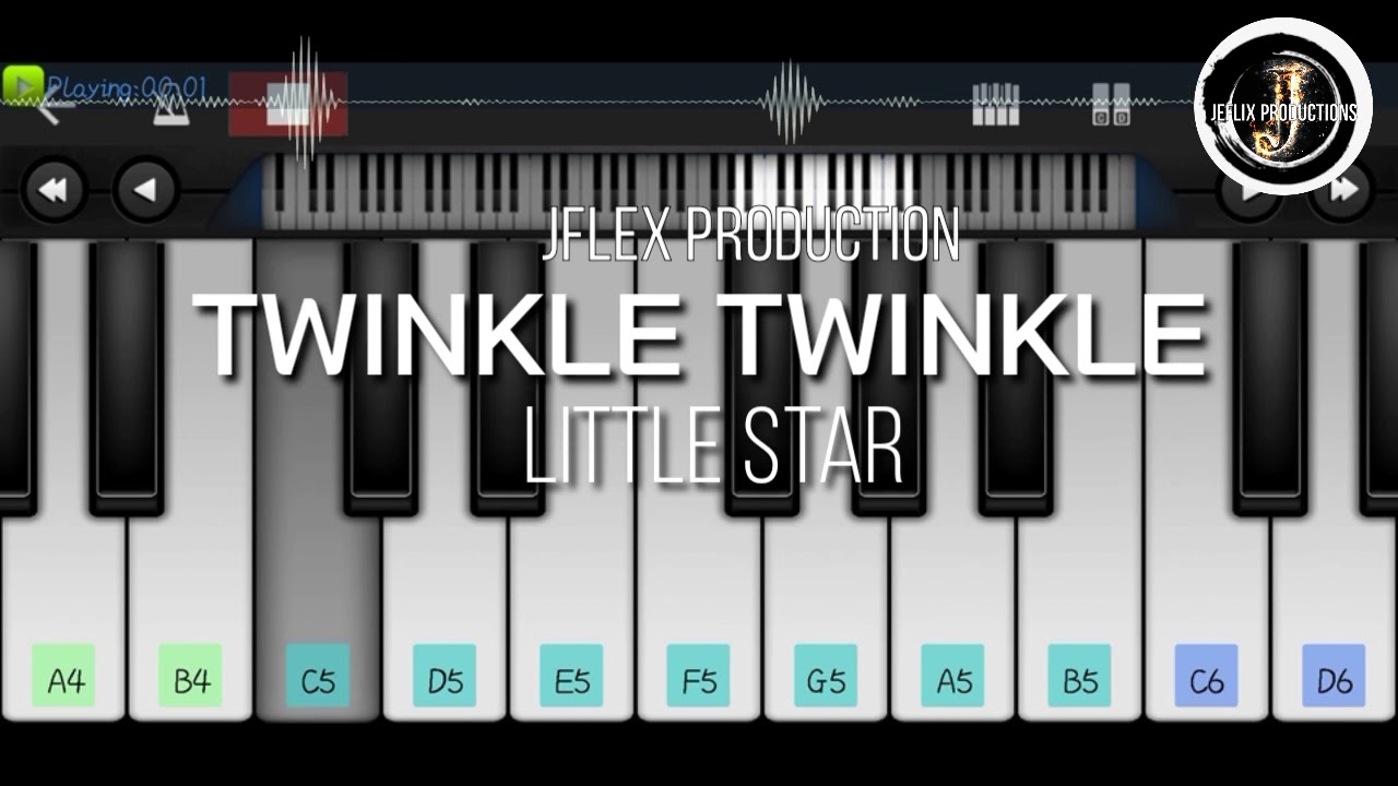 Twinkle twinkle Little star key board | Android playing Twinkle twinkle ...