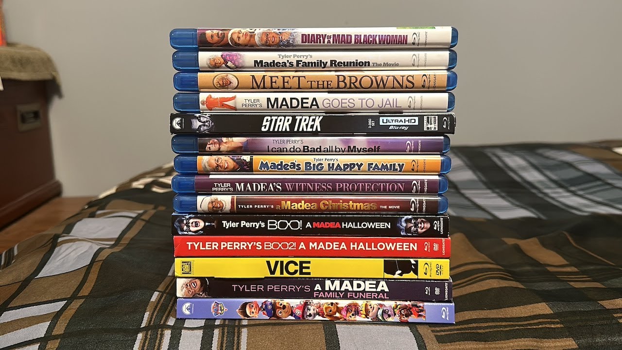 My Tyler Perry Movie Collection (2024) - YouTube