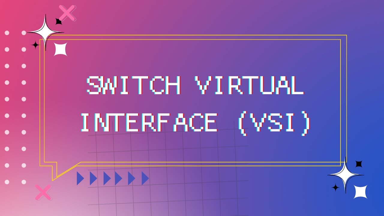 IT Tutorial about SVI(Switch Virtual Interface) - YouTube