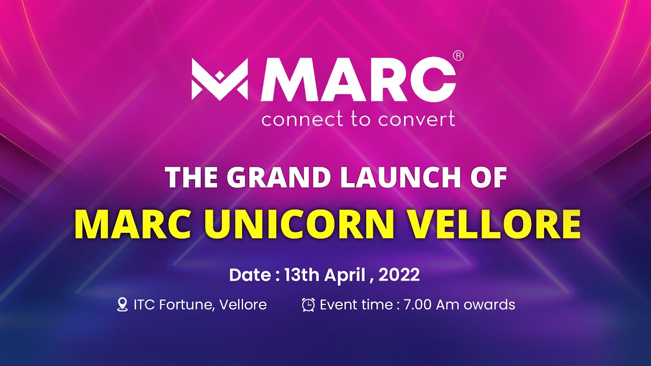 MARC THE GRAND LAUNCH PROGRAM - YouTube
