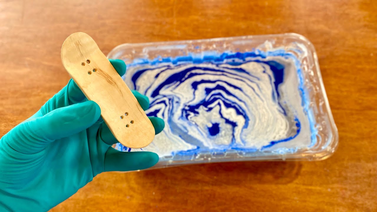 Customize Your Fingerboard With Hydro Dipping - YouTube