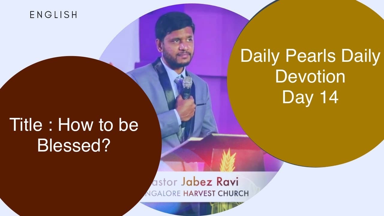 DAILY PEARLS DAILY DEVOTION SEASON 2 DAY 14 ENGLISH - YouTube