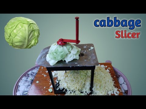 How to make cabbage Slicer Machine || DIY cabbage Slicer - YouTube