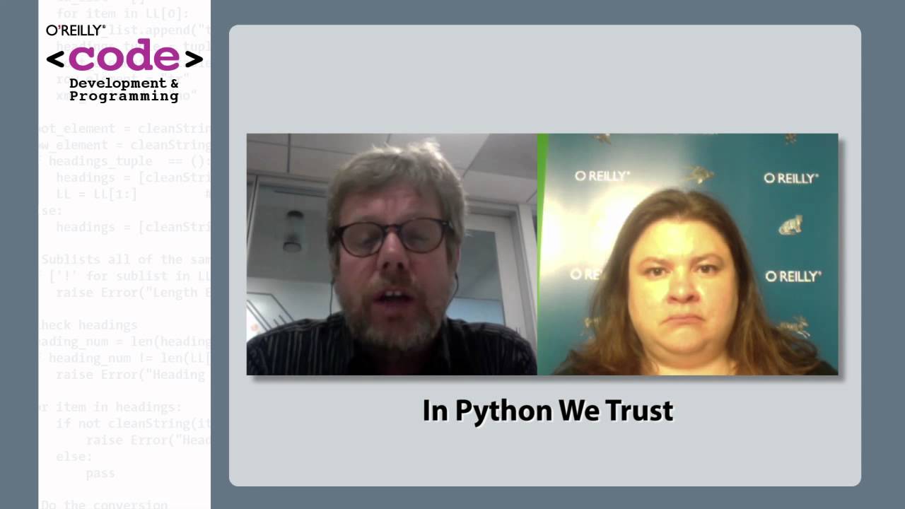 In Python We Trust - YouTube
