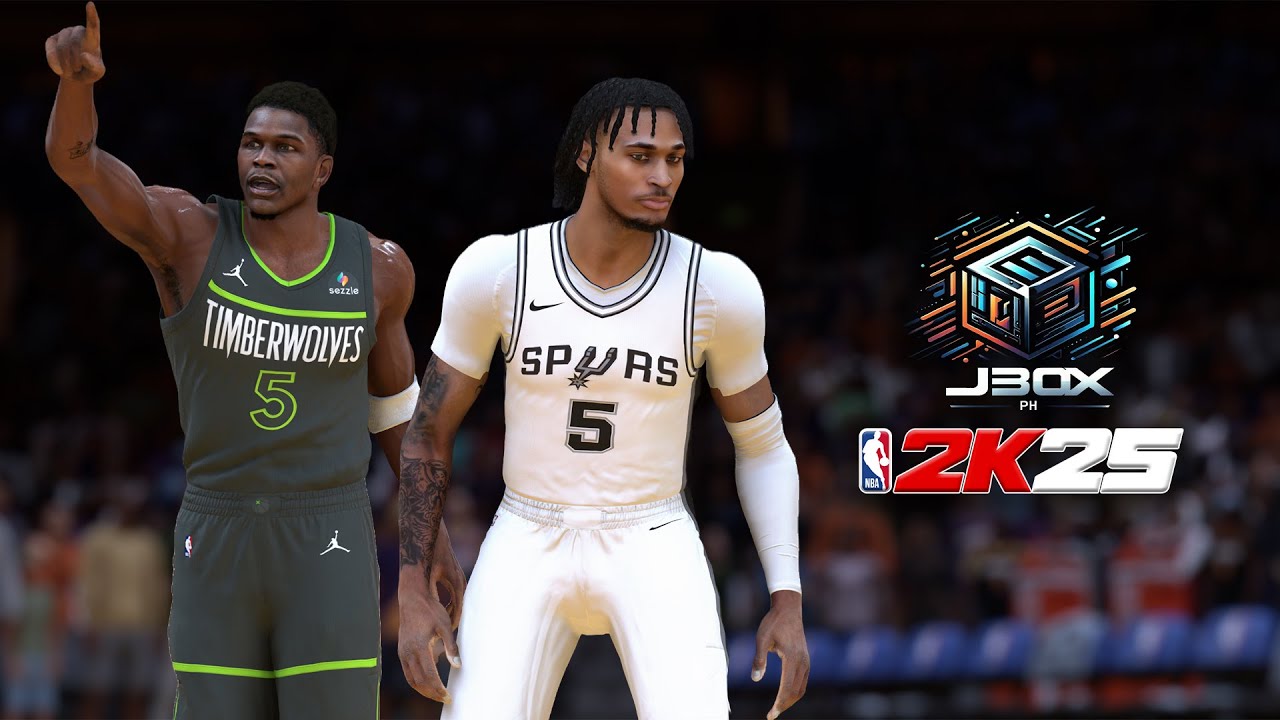 NBA 2K25 PC Mods | San Antonio Spurs vs Minnesota Timberwolves | Ultra ...