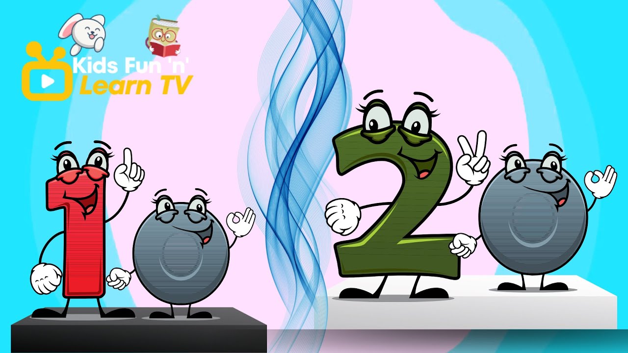 Numbers Wonderland: Let's Count 1 to 50! | Kids Fun 'n' Learn TV - YouTube