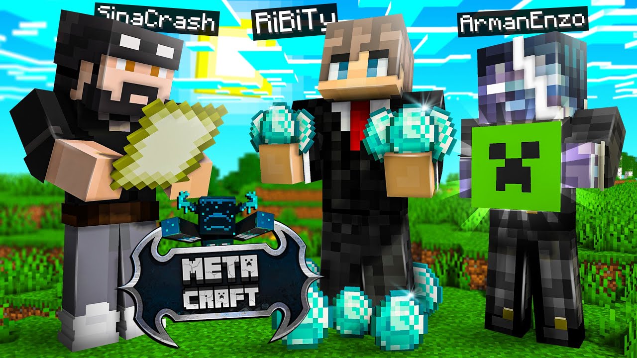 خاص ترین کاسبی رو تو متاکرفت با آرمان راه انداختیم 💸 MetaCraft #16 - YouTube