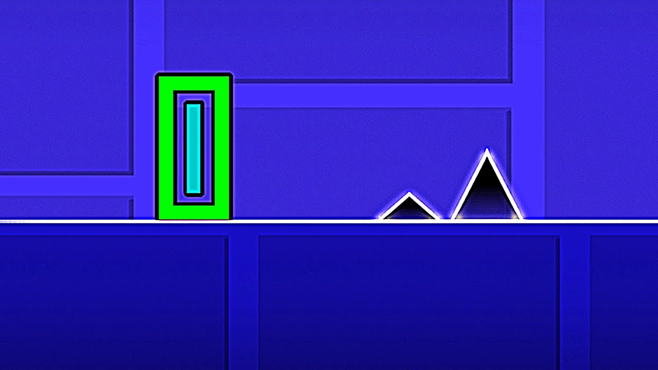 Geometry Dash But Its Cursed - YouTube