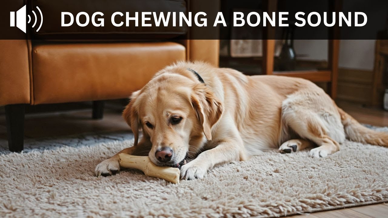 Dog Chewing A Bone Sound Effect | Realistic Dog Bone Chewing Sounds ...
