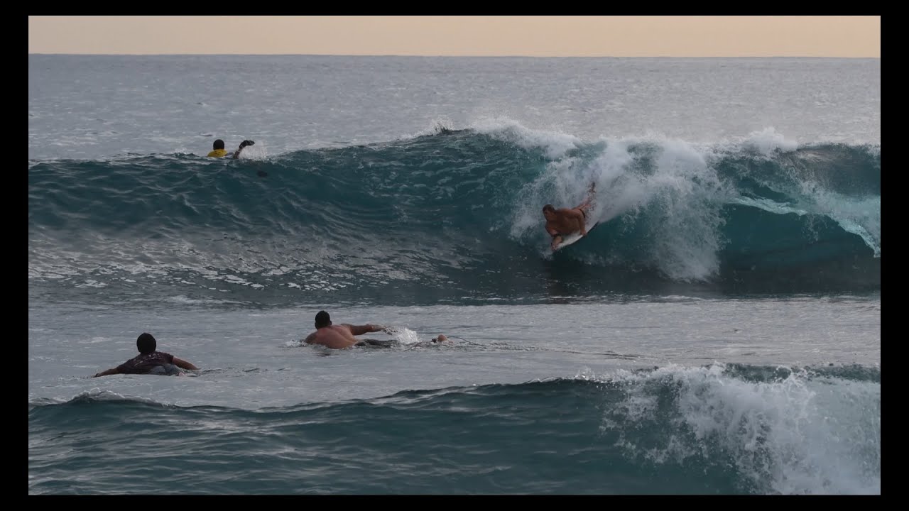 Bodyboarding at Honl's, Big Island Hawaii - YouTube