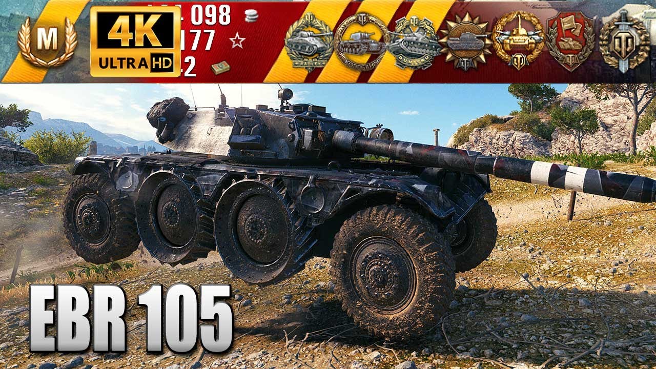 EBR 105: DIFFERENT WAY TO PLAY CLIFF - World of Tanks - YouTube