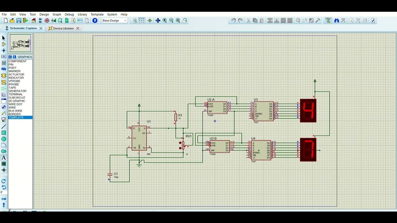 contador Proteus 8 Professional - YouTube